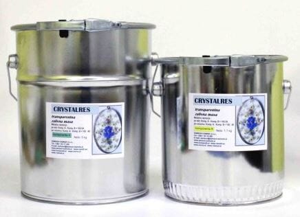 Crystalres Epoksy 5kg + 1,7 kg herder - Sand Tredreieutstyr AS