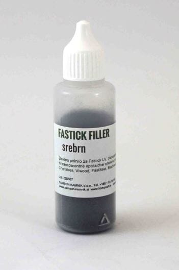 Fastick Filler Sølv pulver 50 gram - Sand Tredreieutstyr AS