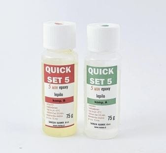 Quickset 5 epoksylim 75+75 gram - Sand Tredreieutstyr AS